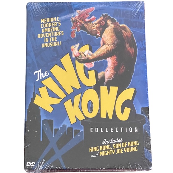 Media | New Dvd The King Kong Collection 3 Dvds | Poshmark